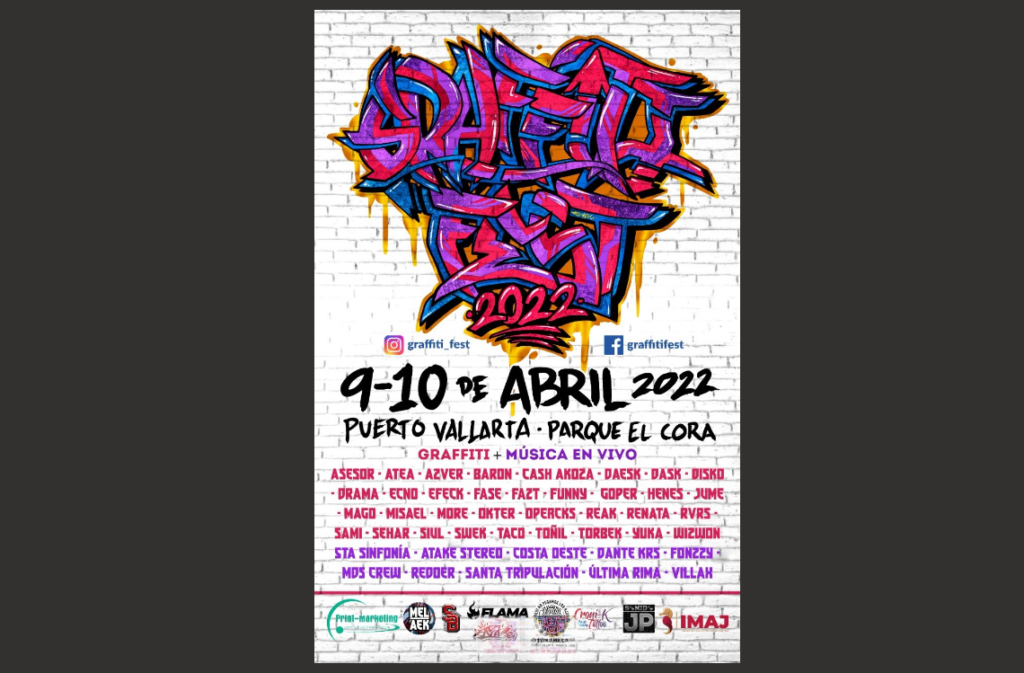 Anuncian el ‘Graffiti Fest’ para el fin de semana. - NOTICIAS